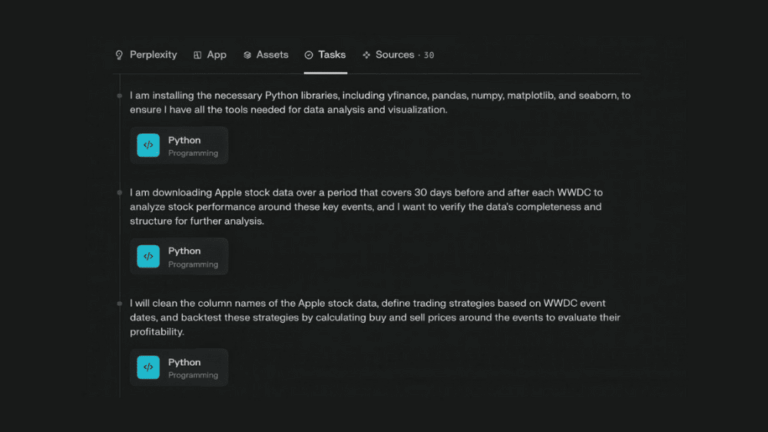 Perplexity Labs登場：10 分でリサーチ・資料作成・ミニアプリまで自動化する“AI作業チーム” - 株式会社ProFab